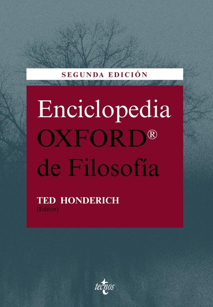 Enciclopedia Oxford de Filosofía | Ted Honderich (editor) – Libreria ...